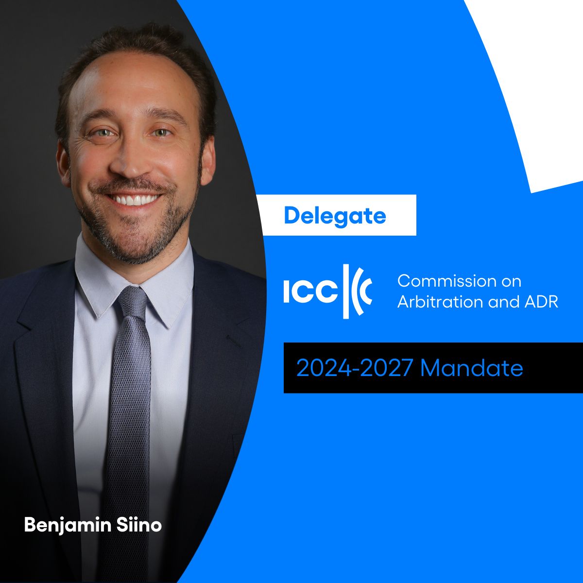Benjamin Siino re-elected as a delegate to the ICC Commission on ...