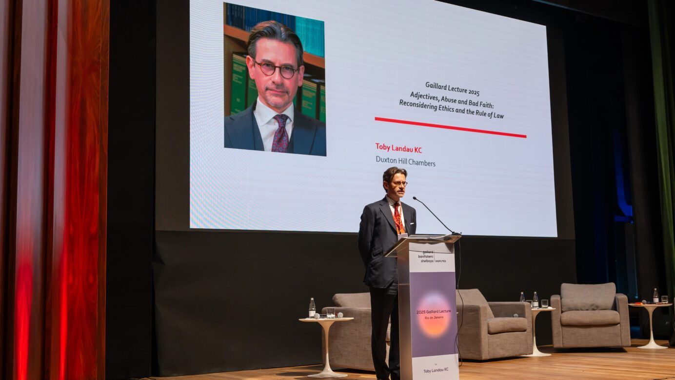 2025 Gaillard Lecture takes place at the historical Copacabana Palace ...