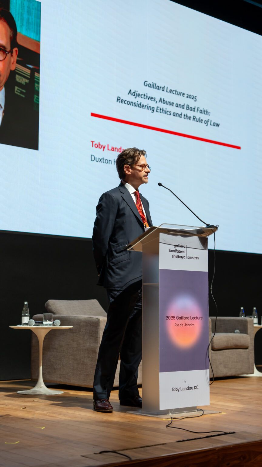 2025 Gaillard Lecture takes place at the historical Copacabana Palace ...