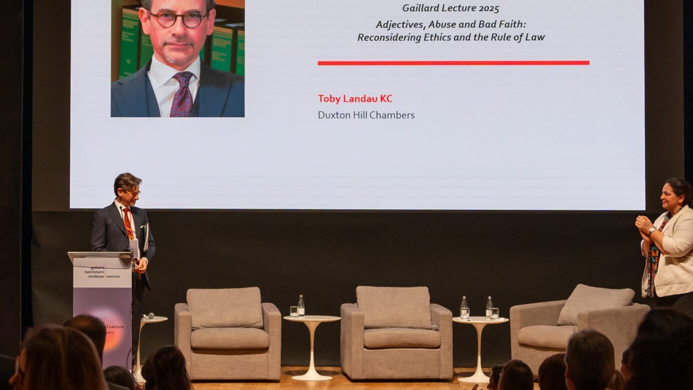 2025 Gaillard Lecture takes place at the historical Copacabana Palace ...