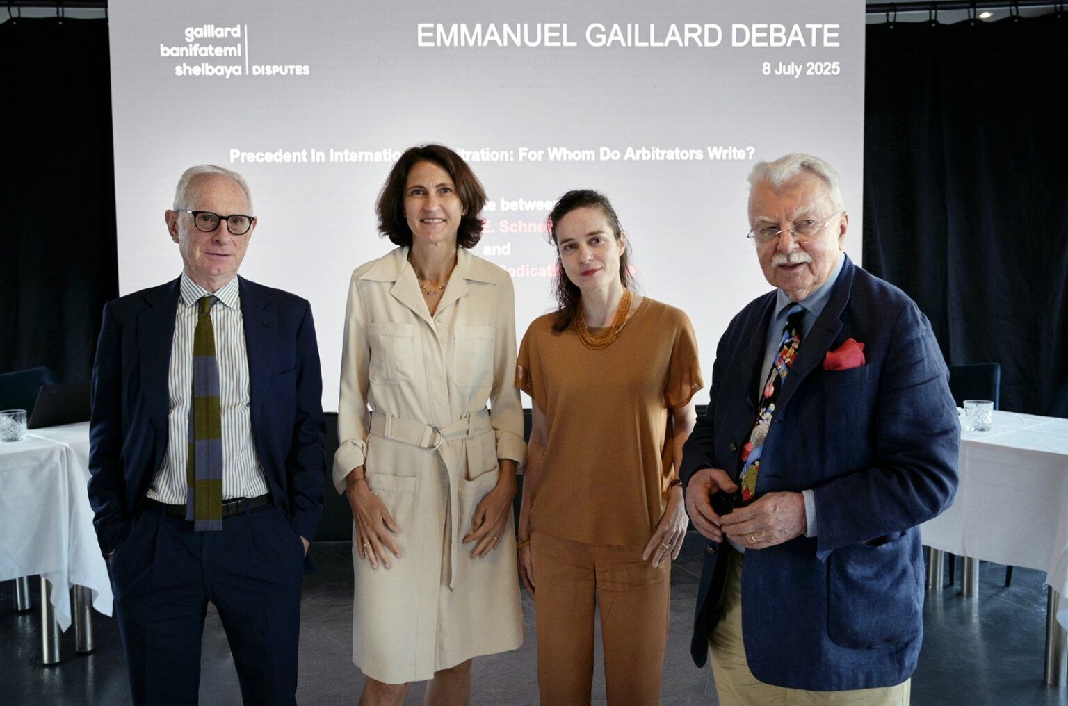 4th Emmanuel Gaillard Debate (2025): "Precedent in international ...